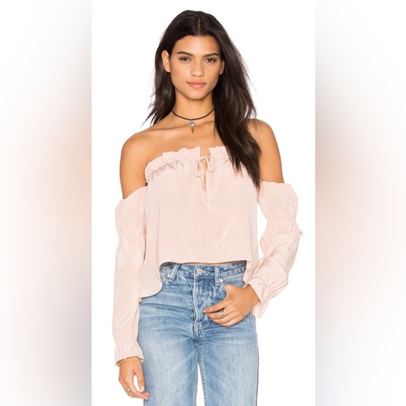 Stone Cold Fox | Tops | Stone Cold Fox X Revolve Nate Blouse Size Xss ...